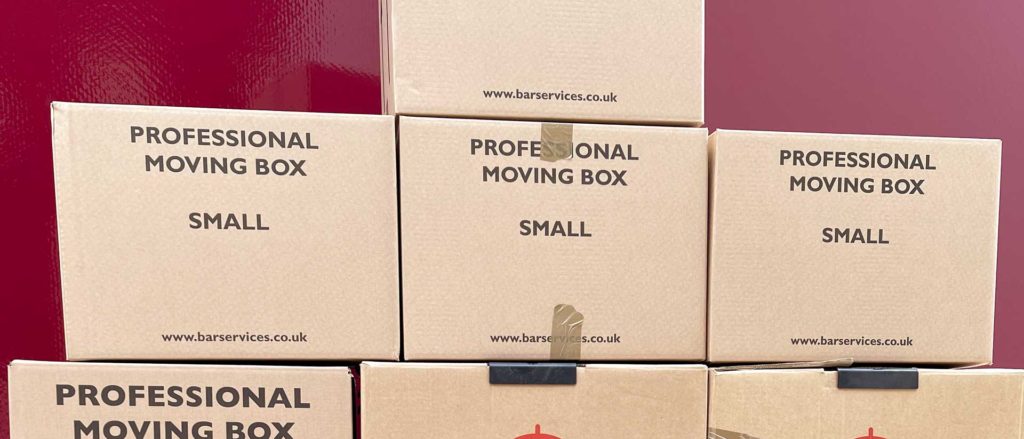 Packing boxes - Camberley Removals & Storage